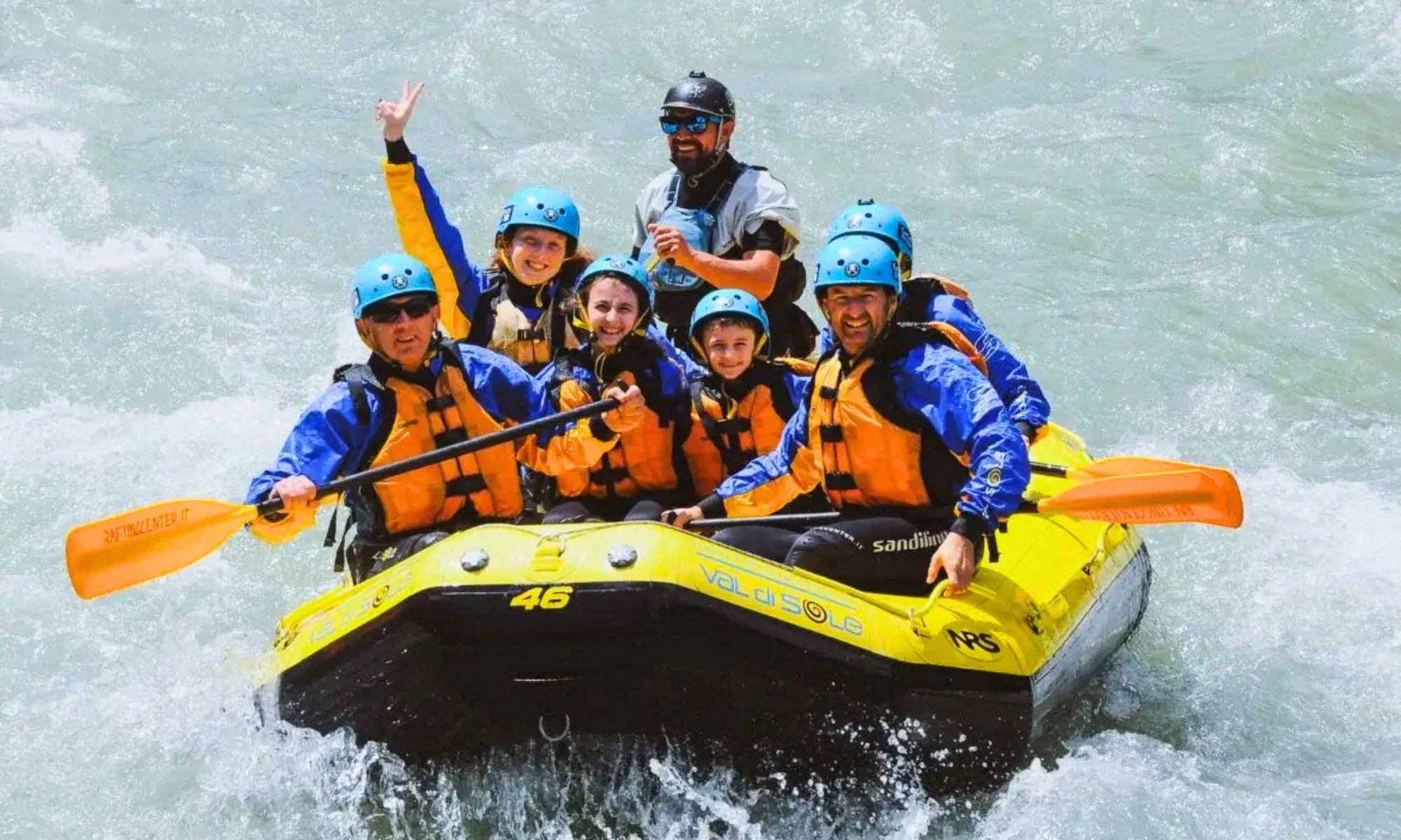 Rafting Power on the Noce River, Val di Sole