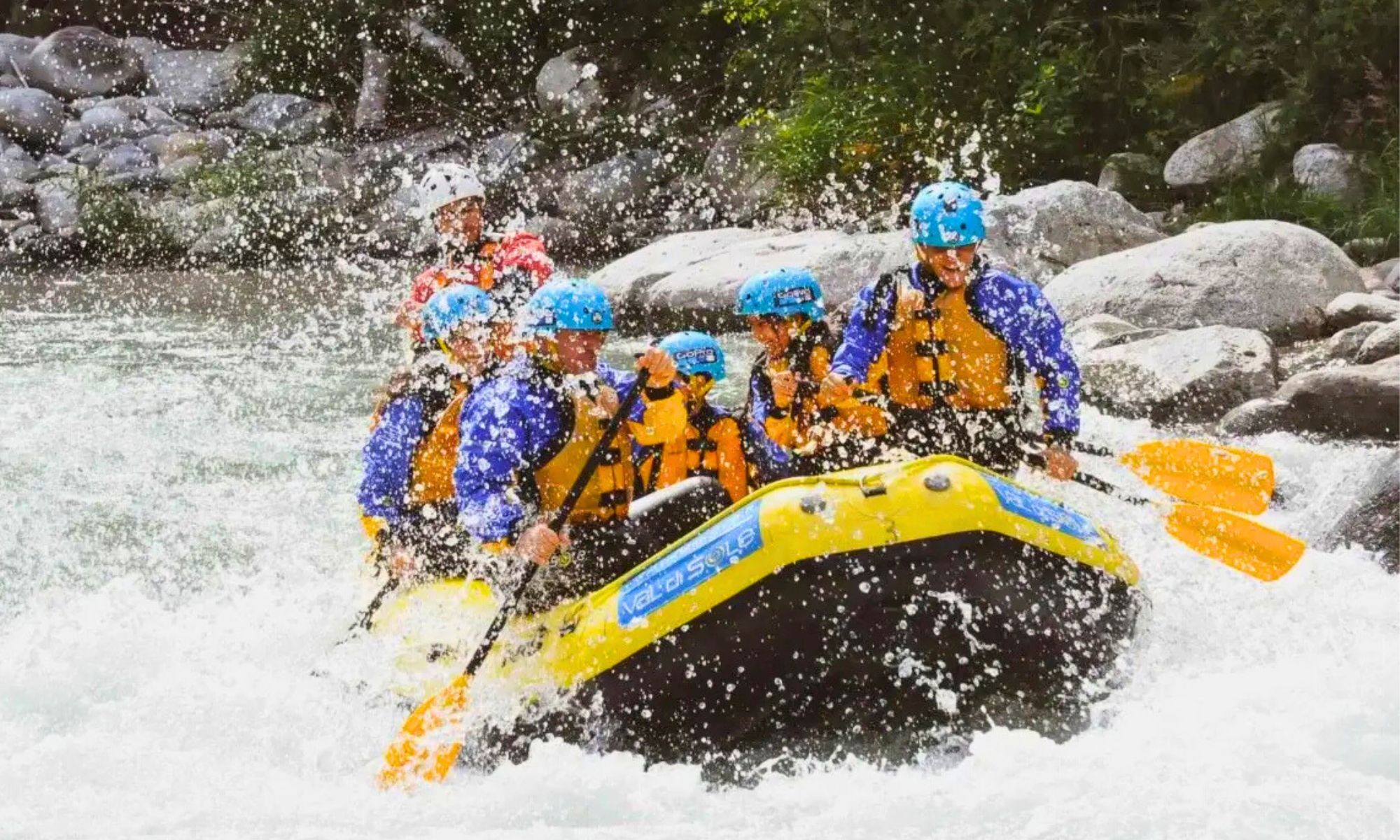 Rafting Power on the Noce River, Val di Sole
