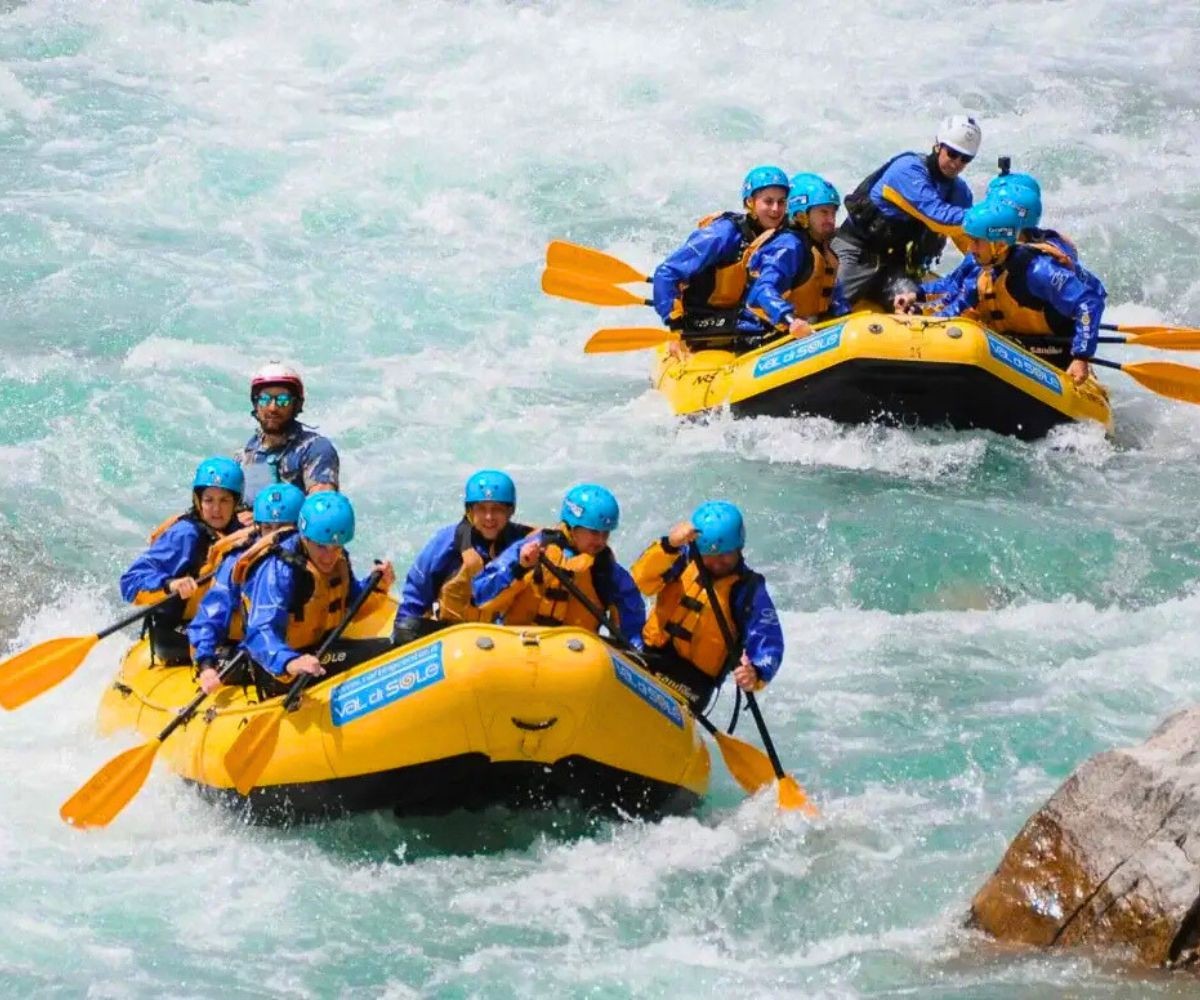 Rafting Power on the Noce River, Val di Sole