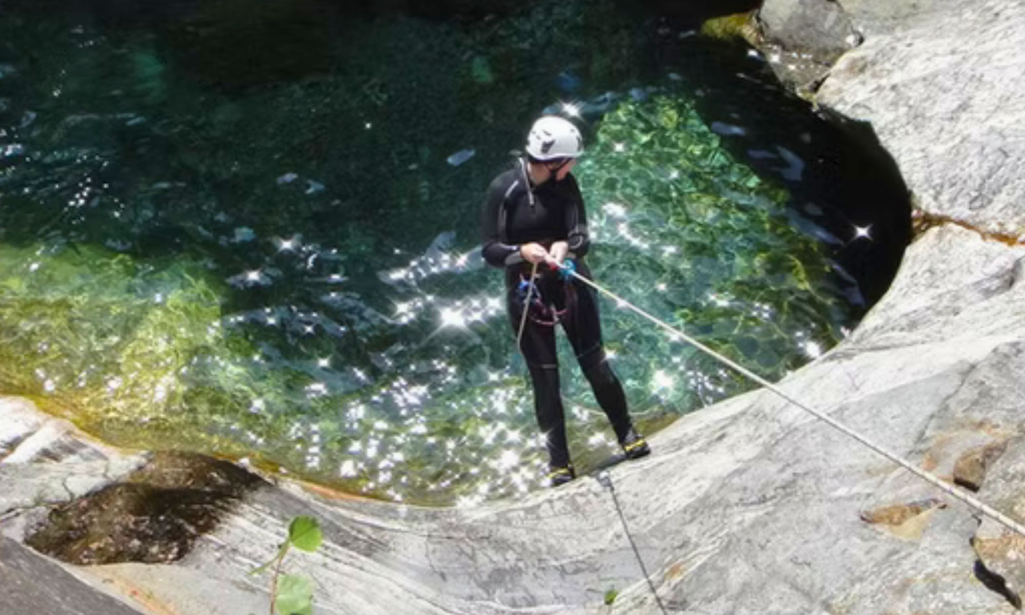 Canyoning in Lenno Val Perlana, Lake Como