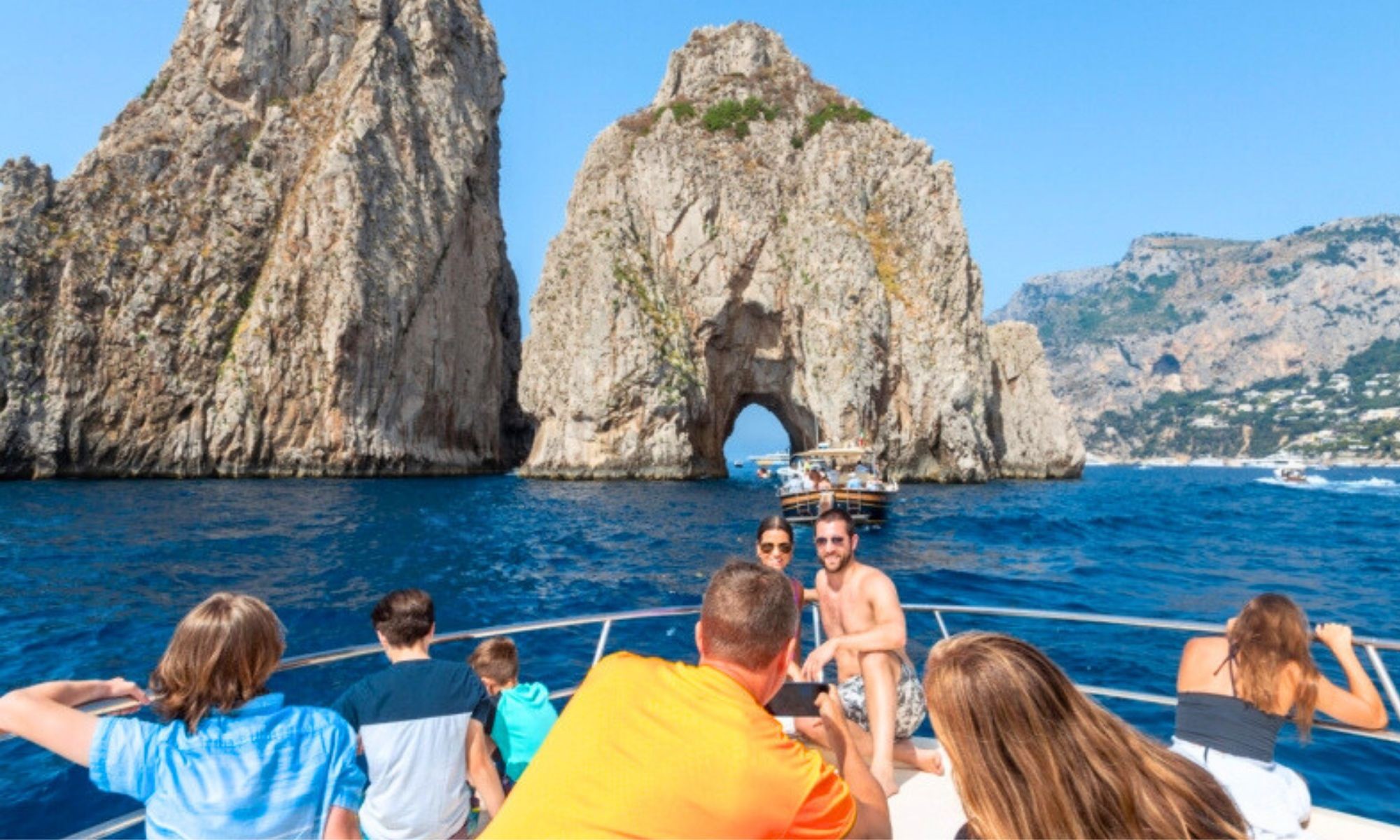 Boat tour to Capri from Sorrento
