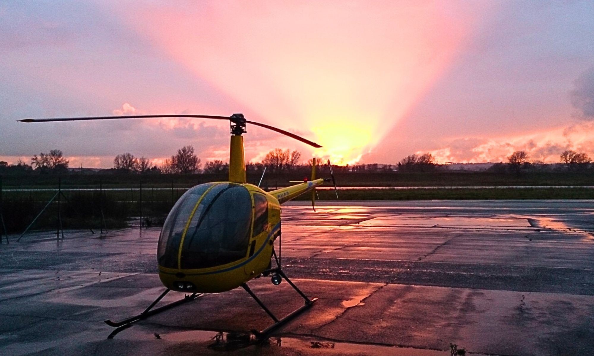 Private helicopter tour in Rome