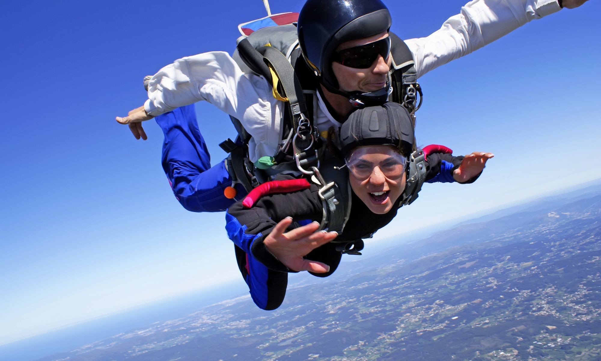 Tandem skydive in Rome
